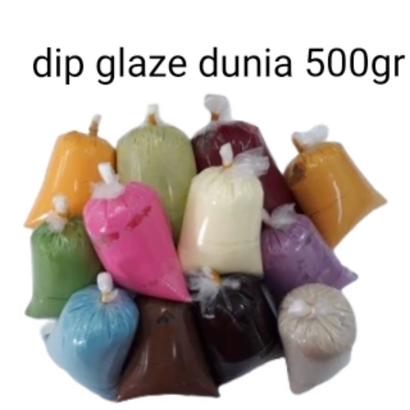 Jual Dip Glaze Dunia 500gram Plastik | Shopee Indonesia