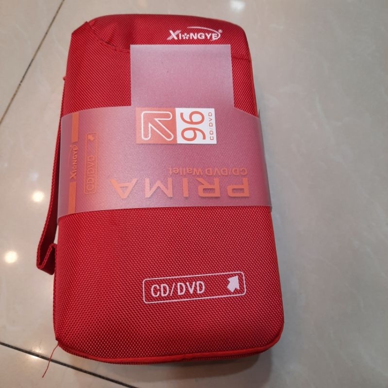 Jual TAS DVC, VCD, CD ISI 96 DISC WARNA MERAH / TEMPAT PENYIMPANAN DVD ...