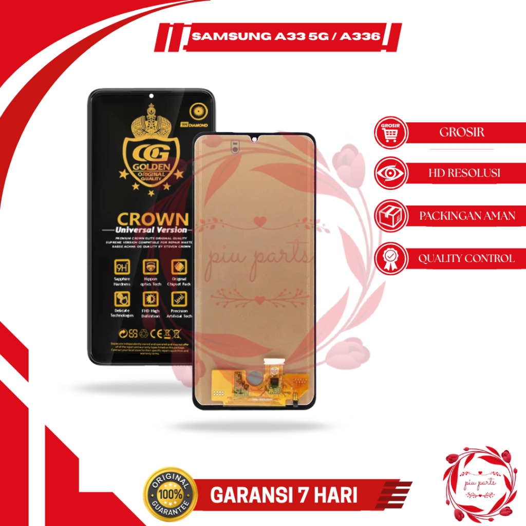 Jual LCD SAMSUNG A33 5G / A336 TOUCHSCREEN FULLSET COMPLETE ORIGINAL | Shopee Indonesia