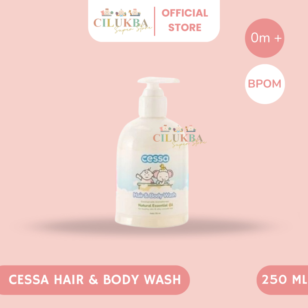 Jual CESSA HAIR & BODY WASH 250ml | SABUN SHAMPOO BAYI | SABUN BAYI ...