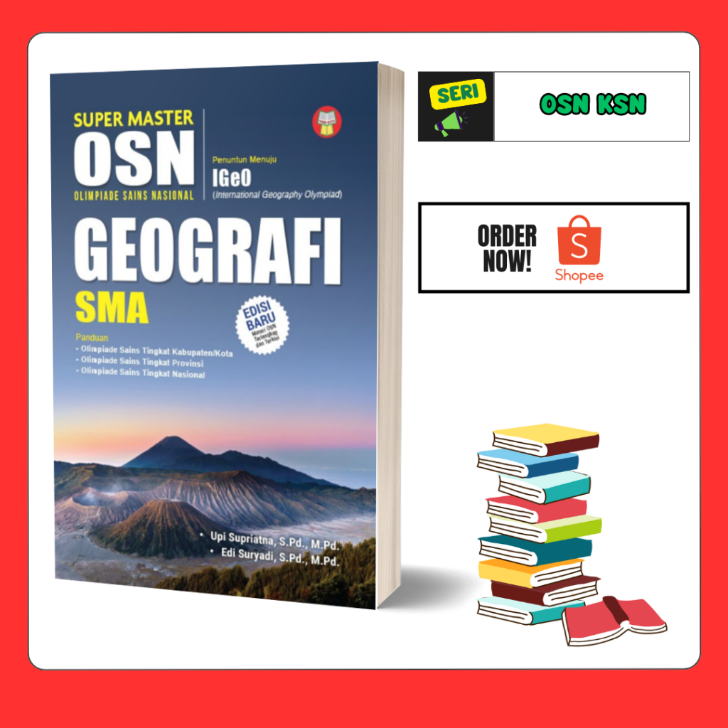 Jual Buku Super Master Olimpiade Sains OSN Geografi SMA Penerbit Yrama Widya | Shopee Indonesia