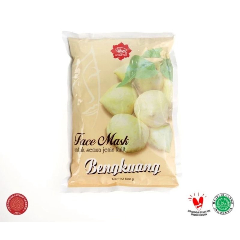 Jual Viva Face Mask Masker Wajah Bengkuang Bengkoang 500 gr gram JUMBO ...