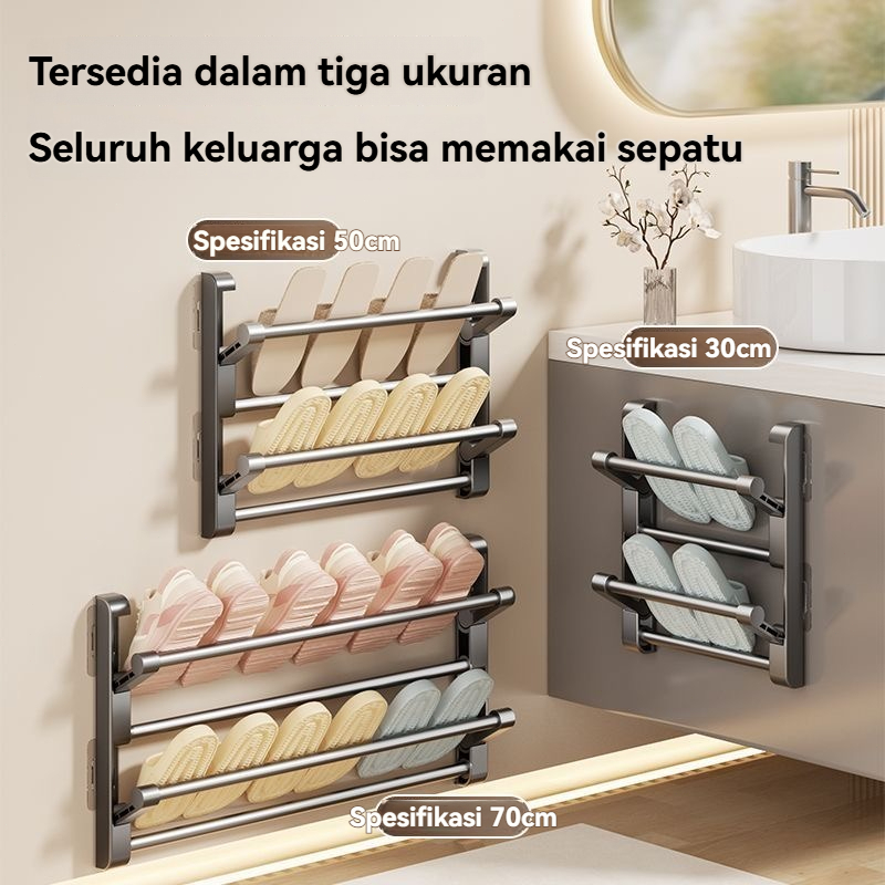Jual Rak Sepatu Gantung Susun Shoe Rack Holder Tempat Sandal Panci ...