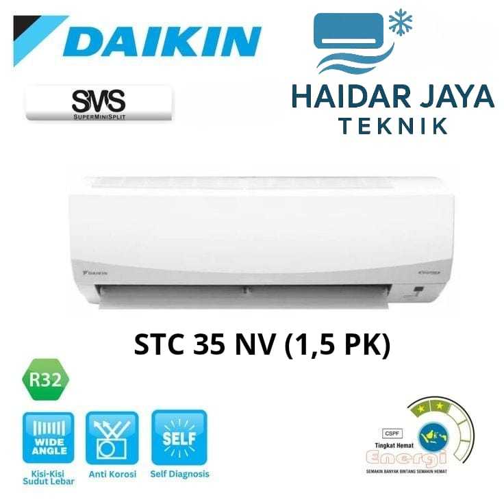 Jual AC DAIKIN THAILAND STC-35NV 1,5 PK STANDARD | Shopee Indonesia