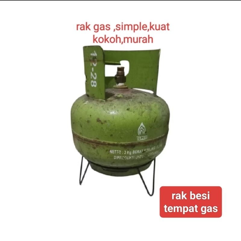 Jual rak gas tempat gas dudukan tabung gas 3 kg | Shopee Indonesia