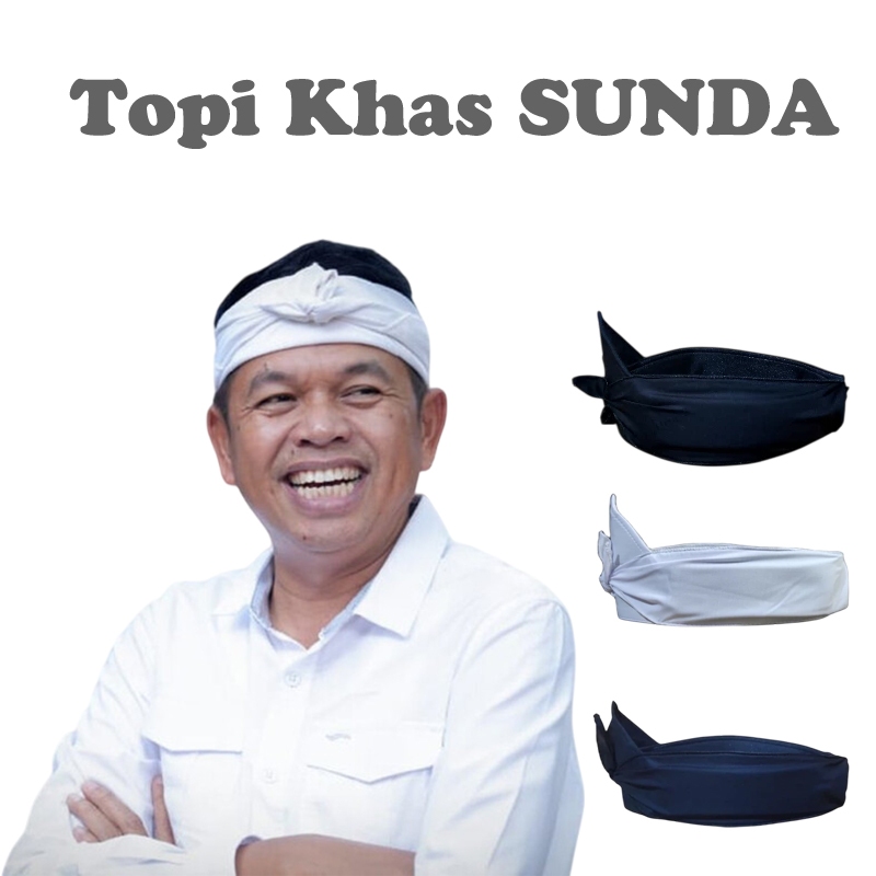 Jual Topi Khas Iket Sunda Dewasa Ikat Kepala Praktis Blangkon Udeng ...