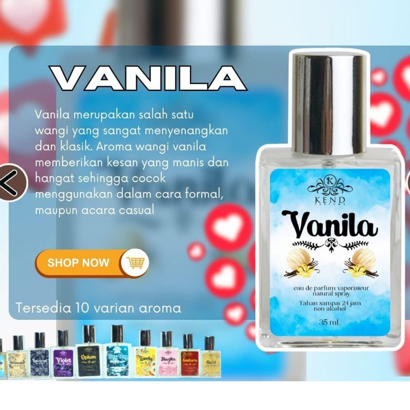 Jual KEND PARFUME SERIES VIRAL TAHAN LAMA UNISEX/EAU DE PARFUM 35 ML ...