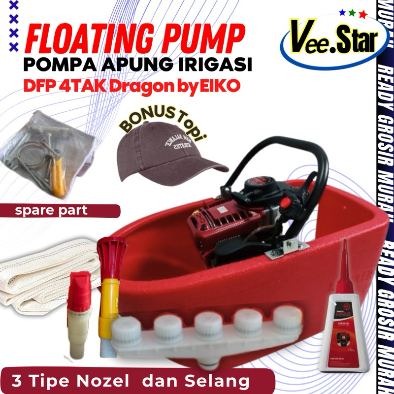 Jual Pompa Apung 4Tak / Floating Pump Irigasi / Pompa Semprotan Bawang ...