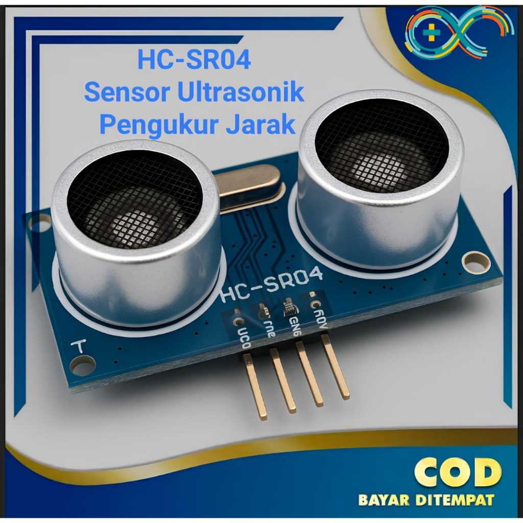 Jual HC-SR04 Sensor Ultrasonic Arduino module-054 pengukur jarak | Shopee Indonesia