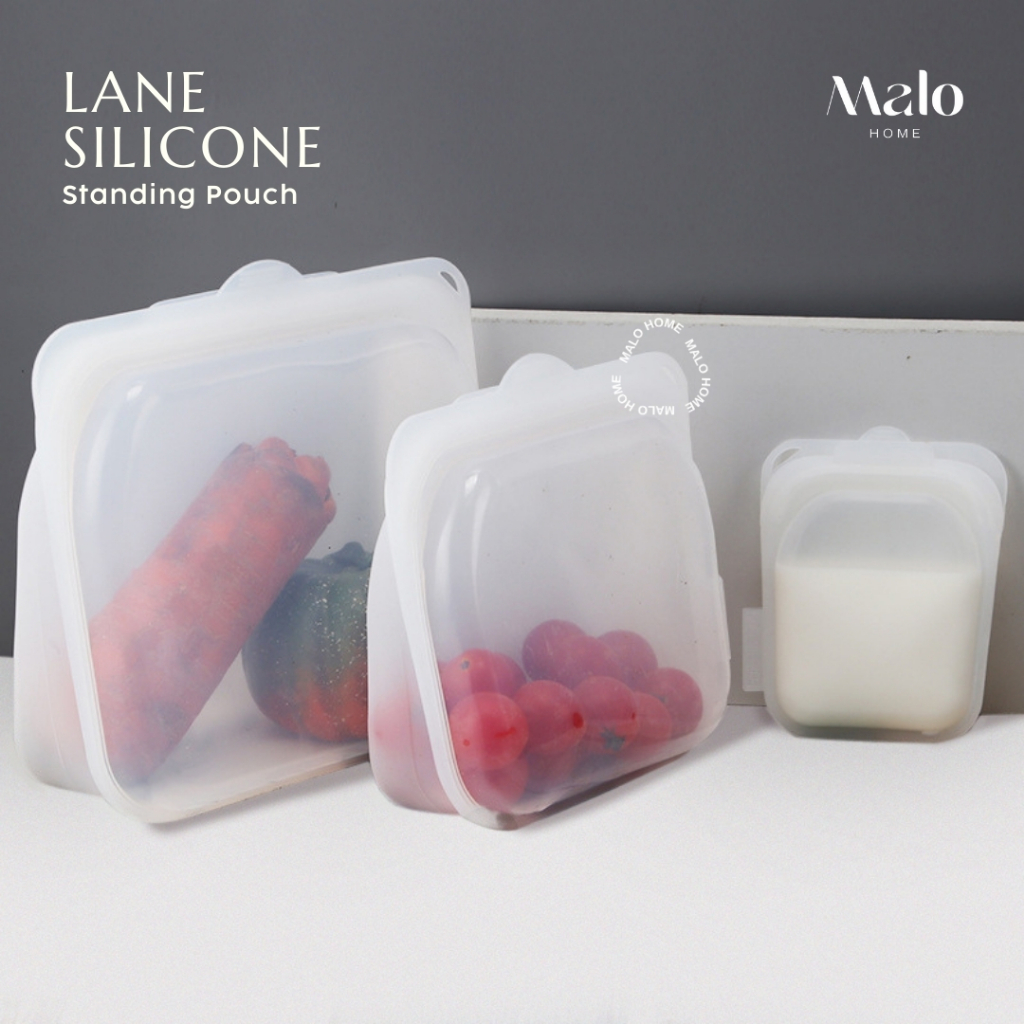 Jual MALOHOME - LANE Silicone Pouch Standing 1950ml 1000ml 110ml ...
