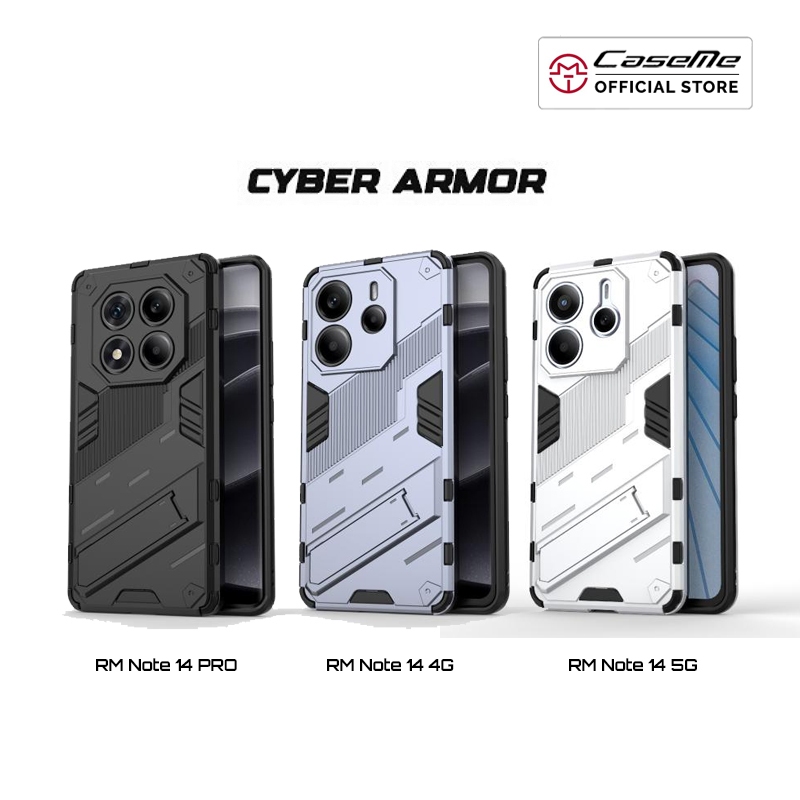 Jual Caseme Casing Redmi Note 14 PRO PLUS 4G 5G Kick Cyber Armor Kick ...