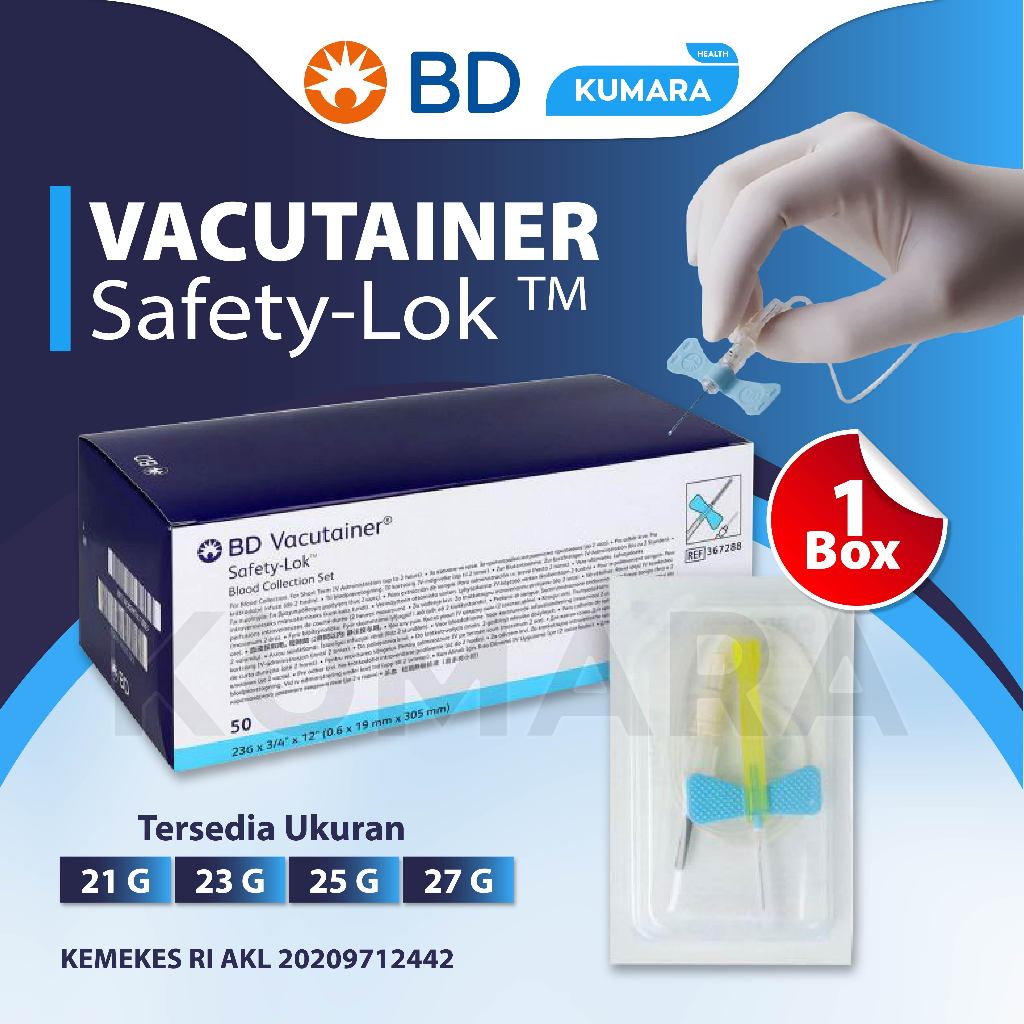 Jual BD - Vacutainer Safety-Lok / Vacutainer Box | Shopee Indonesia