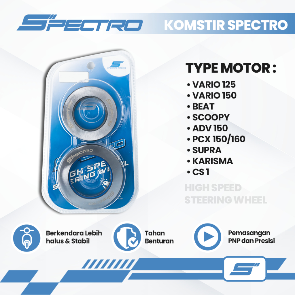 Jual Spectro Komstir Vario 125 Vario 150 BeaT Scoopy PCX ADV 150 PCX 160 Revo Supra Karisma ...