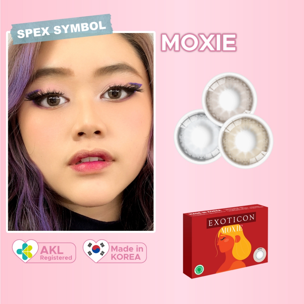 Jual Softlens Moxie Varian Chestnut | Terracotta | Dove By Exoticon ...