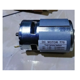Jual Motor DC 775 12V High Speed Torsi Dinamo Motor Gerinda Motor Bor Motor DC High Torsi Motor ...