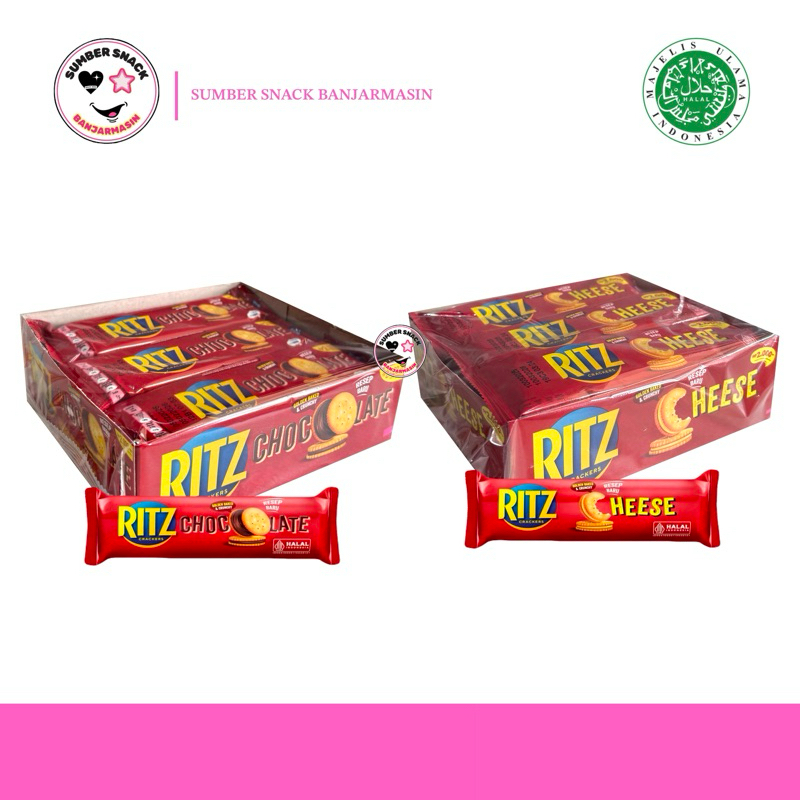 Jual (Box) Ritz Crackers Box (Isi 12Pcs/Box) (12x27g) (2 Varian Rasa ...