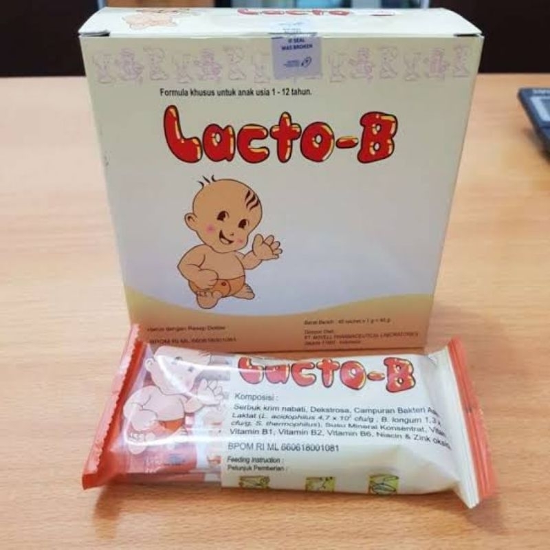 Jual LACTO B BOX ISI 40 SACHET - EXPIRED OCT 2025 | Shopee Indonesia