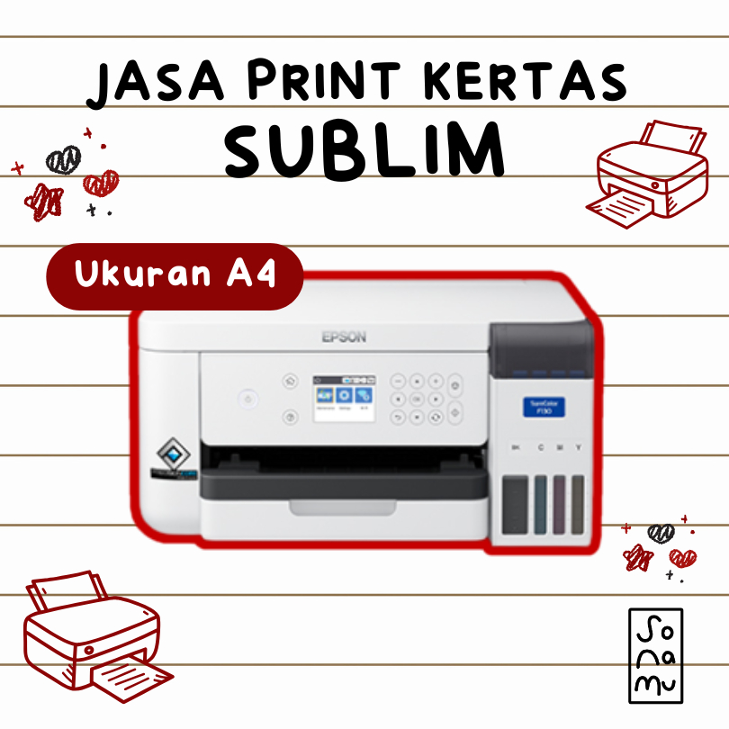 Jual Jasa Cetak Kertas Sublim A4 | Shopee Indonesia
