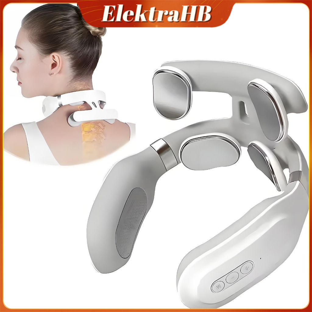 Jual Alat Terapi Kesehatan Listrik Multifungsi 4 Pijat Kepala dan Leher Pijat Leher Berpemanas ...
