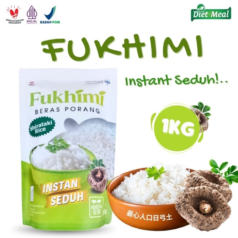Jual Beras Porang FUKHIMI Shirataki # 1 KG | Shopee Indonesia
