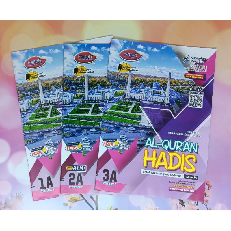 Jual LKS Al Quran Hadis MTs Qurdis Kelas 7 8 9 semester 1 FATTAH Merdeka | Shopee Indonesia