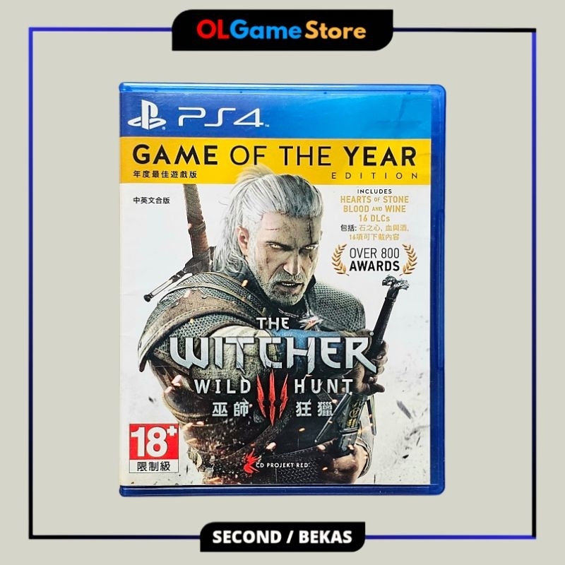 Jual PS4 The Witcher 3 Wild Hunt Game Of The Year Edition Goty / Complete Edition | Shopee Indonesia