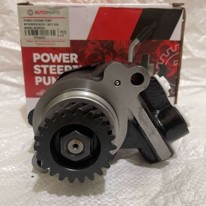 Jual POMPA POWER STEERING GIGI MIRING FUSO PS 220 6D16T STEERING PUMP ...