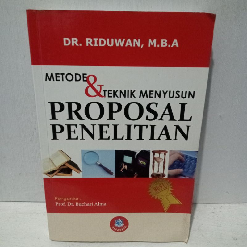 Jual Buku Original METODE & TEKNIK MENYUSUN PROPOSAL PENELITIAN - DR ...