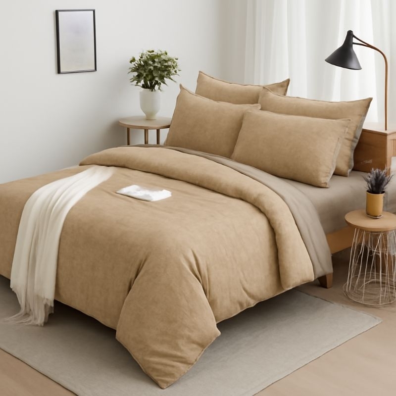 Jual Bed Cover Set Sprei Tan Emboss Bunga - Ukuran 160x200 - 180x200 ...