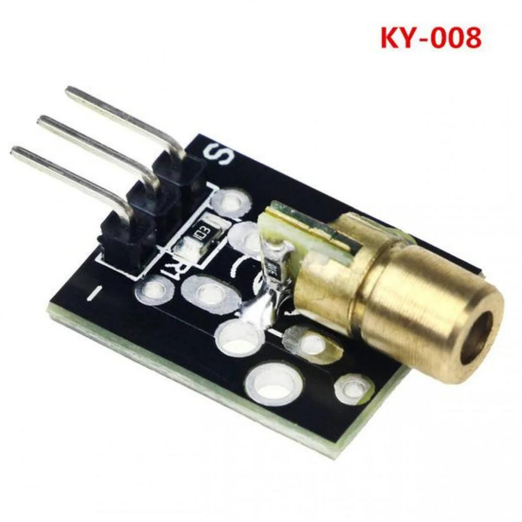 Jual KY-008 650nm 5V Laser KY008 transmitter Sensor module | Shopee ...
