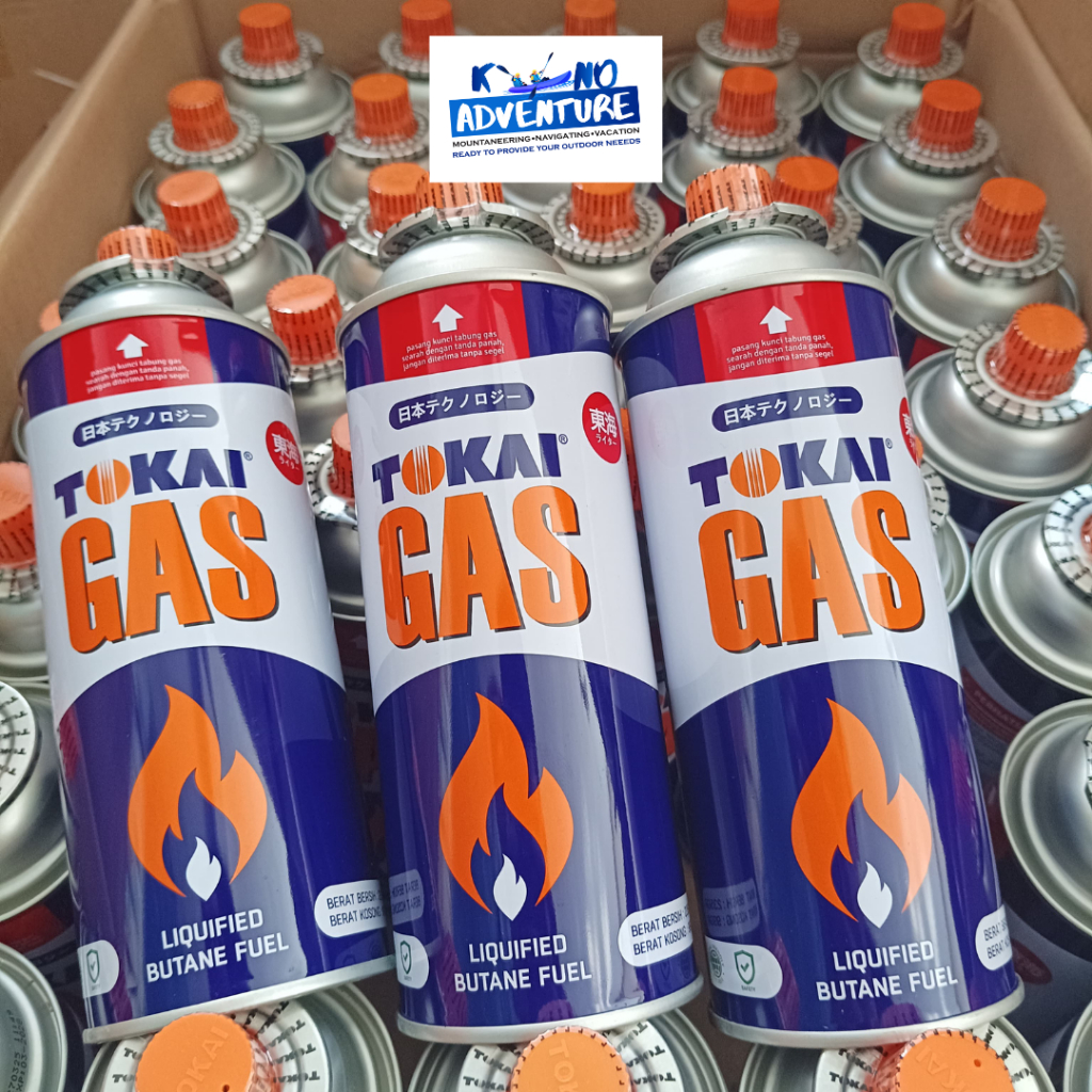 Jual Gas Tokai Gas Portabel Gas Butane BERISI+TUTUP Gas masak Gas ...