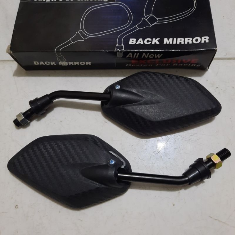 Jual Spion karbon mini hitam drat honda beat vario scoopy stylo Pcx Adv ...