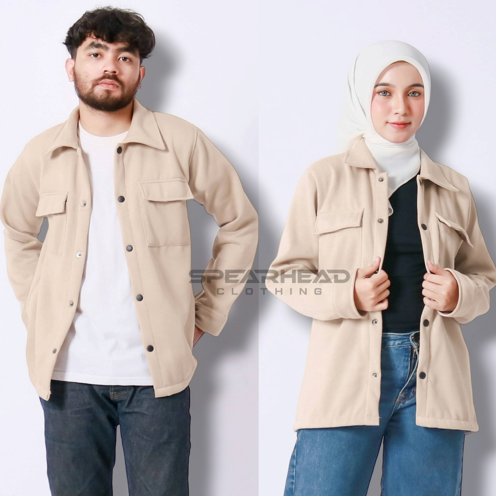 Jual Jaket Wanita Kekinian Model Shacket Cewek Terbaru Harga Murah ...