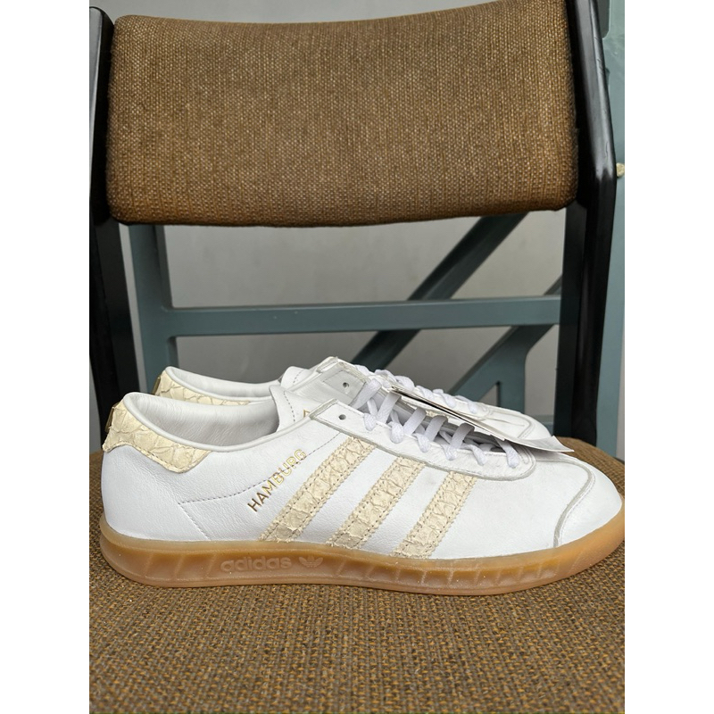 Jual Adidas Hamburg Fish Market White | Shopee Indonesia