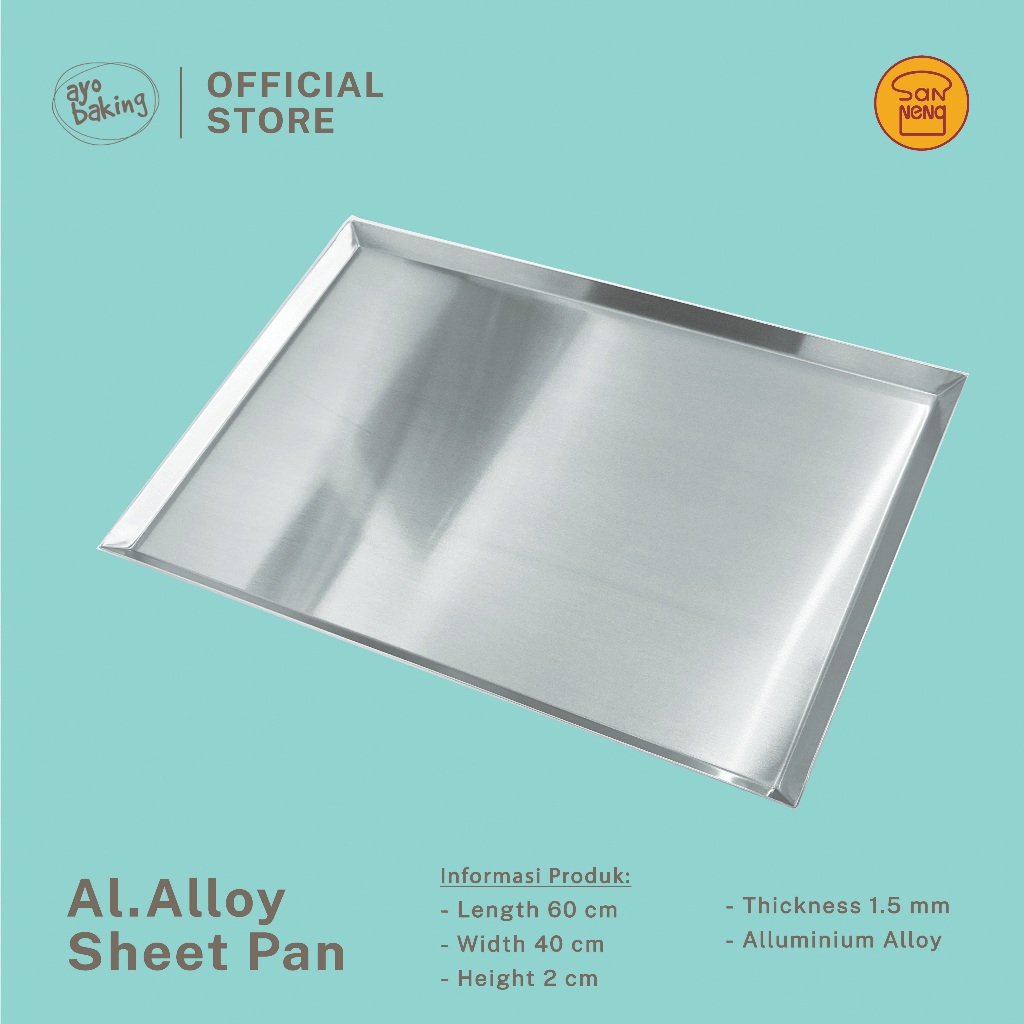 Jual SANNENG - SN1300 - Sheet Pan | Oven Tray Panjang 60 cm Lebar 40 cm ...