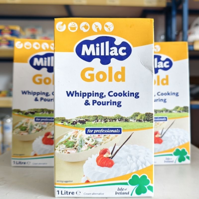 Jual Millac Gold 1Liter Whipping Cream / Milac Gold Cooking Cream ...