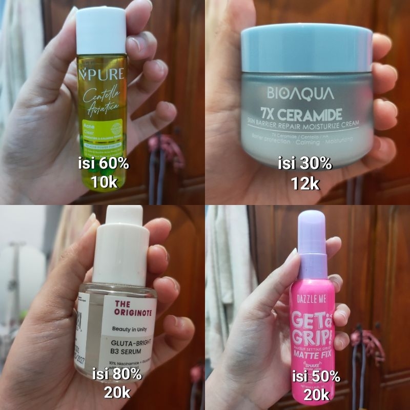 Jual preloved centella ceramide skin barrier bright dazzle me cleansing ...