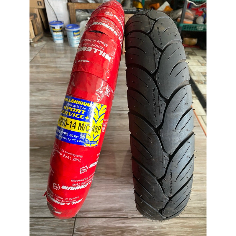Jual Promo Ban Motor Matic Milennium 90/90 & 80/90 ring 14 Tubetype ...