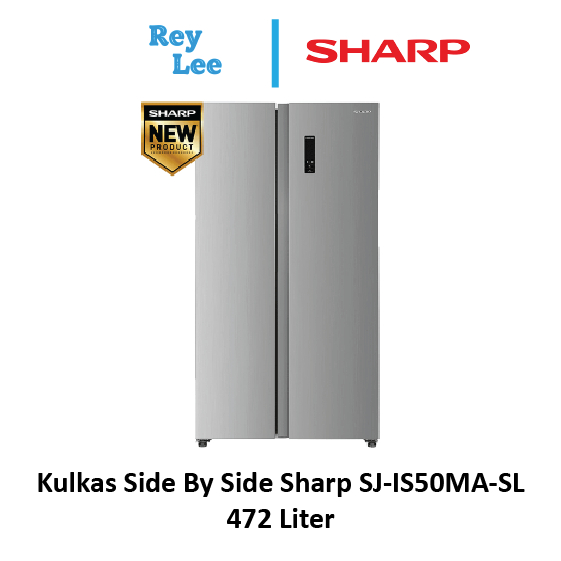 Jual Kulkas Side By Side Sharp SJ-IS50MA-SL 472 Liter | Shopee Indonesia