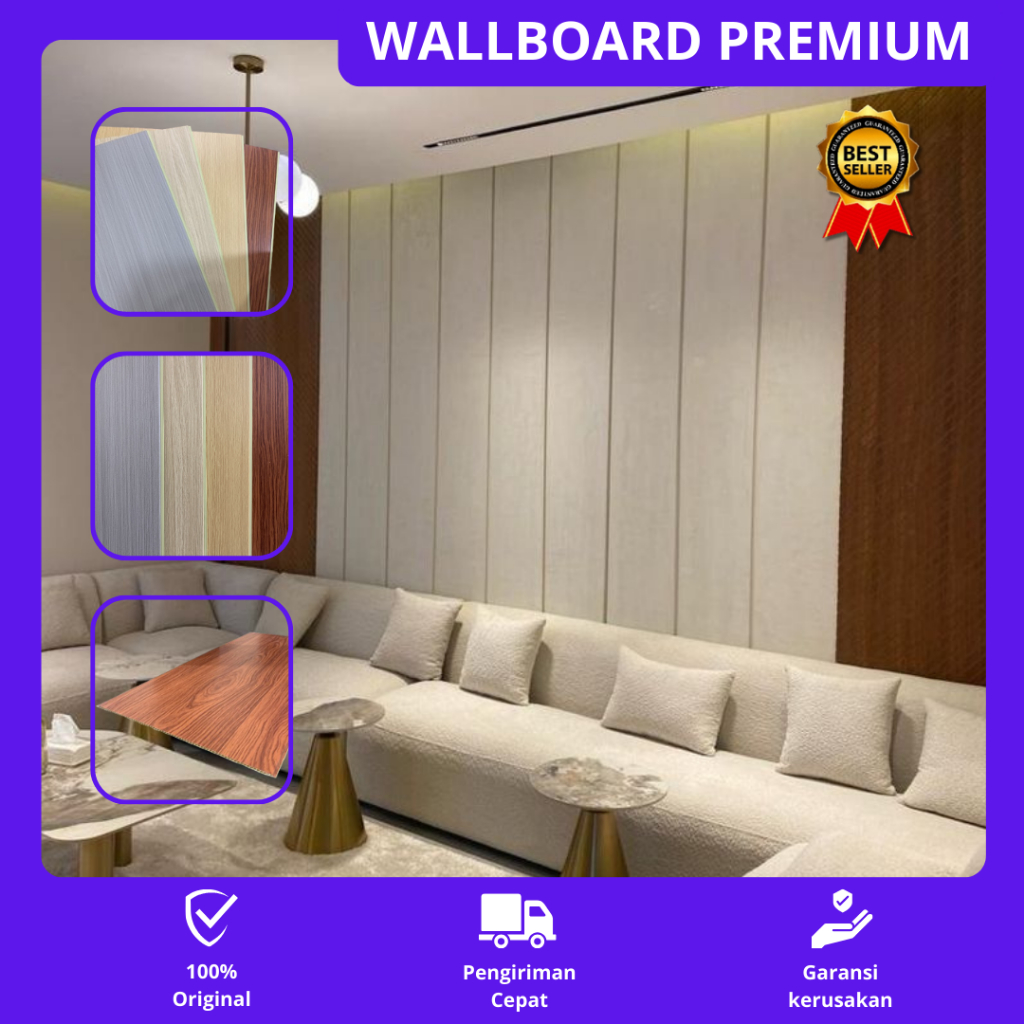 Jual Wallboard WPC/ Wallboard Panel PVC/ Wallboard hiasan dinding ...