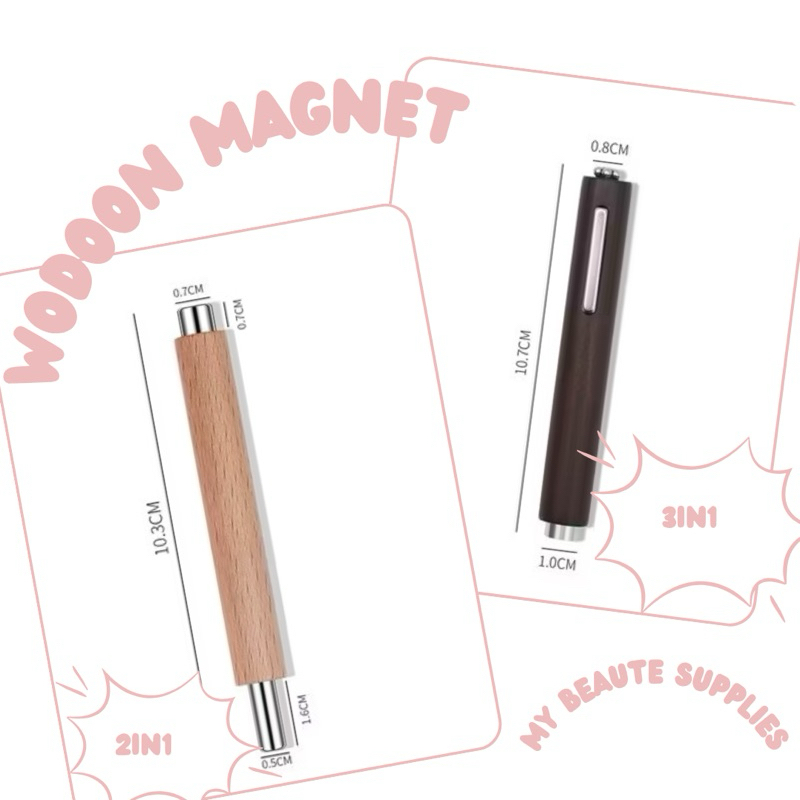Jual WOODEN MAGNET STICK VERY STRONG FOR NAIL ART MAGNET CATEYE KAYU ...