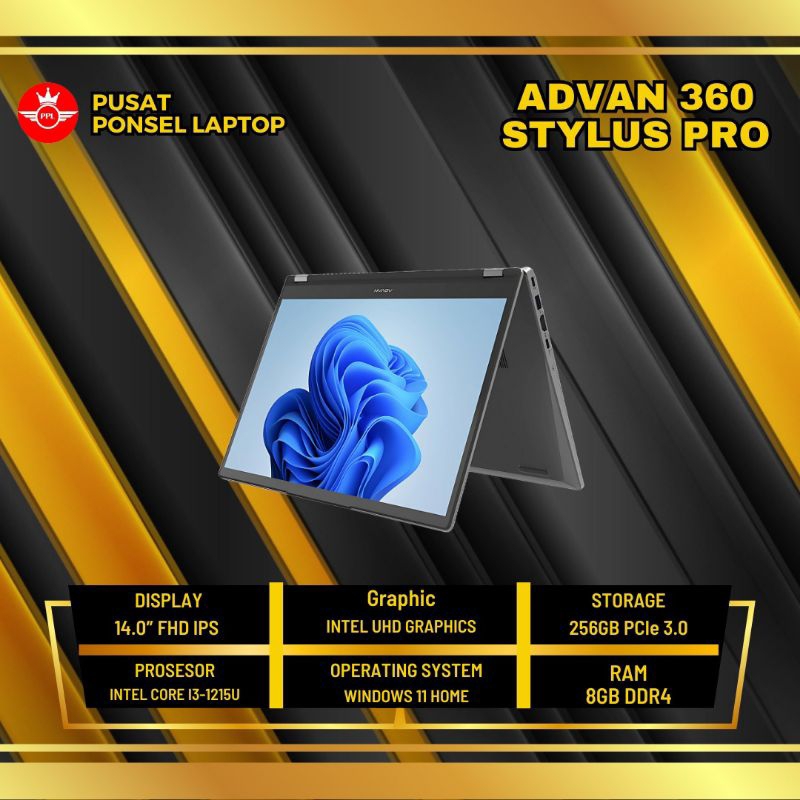 Jual Advan 360 Stylus Pro Terlengkap & Harga Terbaru Juni 2026 | Shopee ...