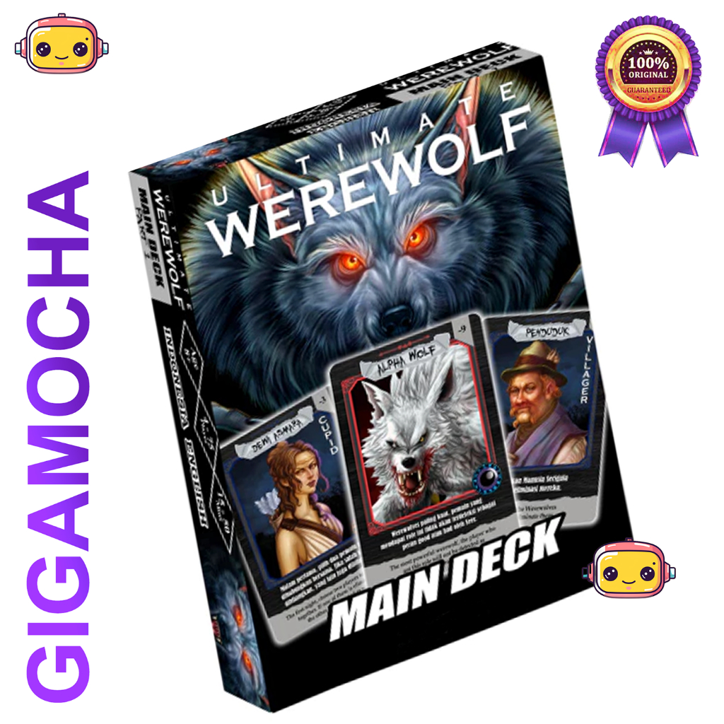 Jual Werewolf Main Deck Edition Original Card Game - Permainan Kartu ...