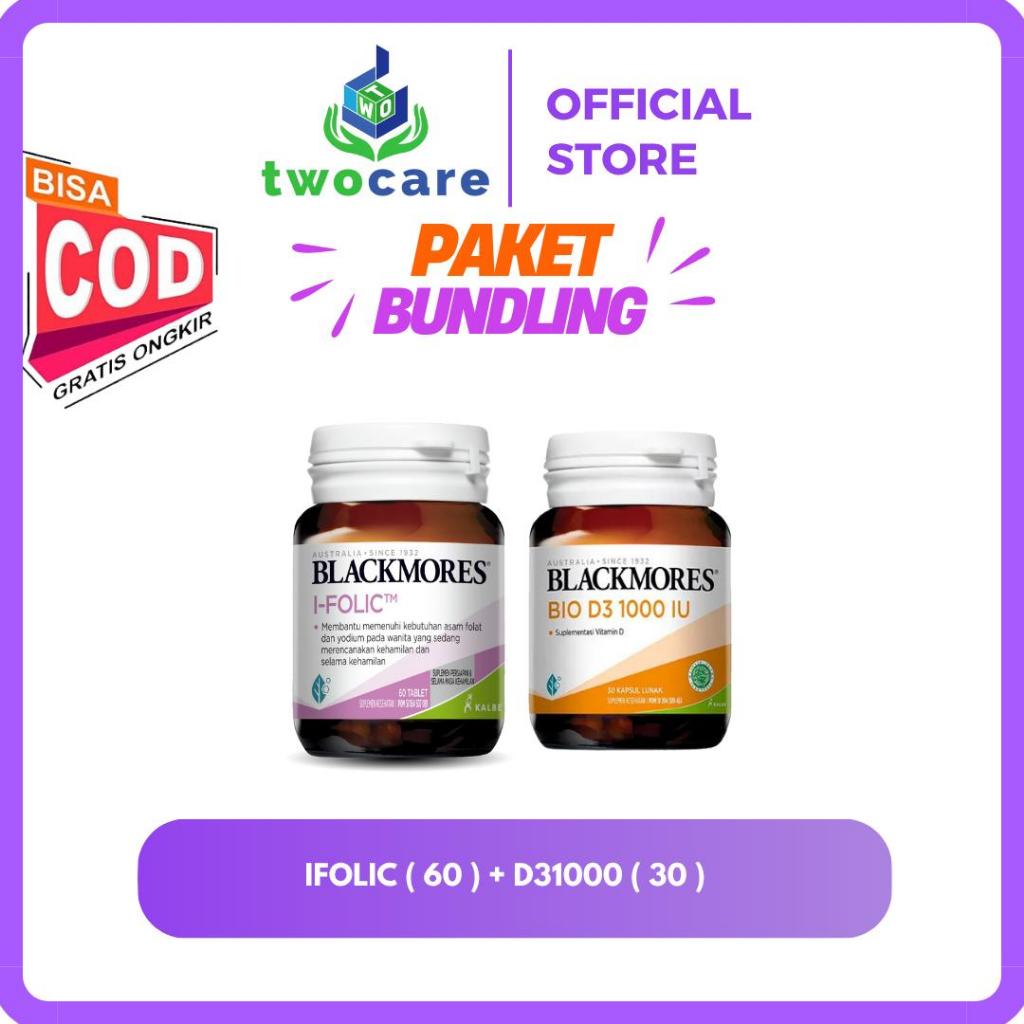 Jual Paket Bundling Blackmores I-Folic 60 Tablet + Bio D3 1000 IU 30 Kapsul | Shopee Indonesia