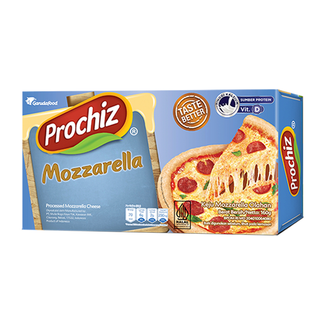 Jual Prochiz Mozzarella 160g Keju Mozarella / Prochiz Mozarella ...
