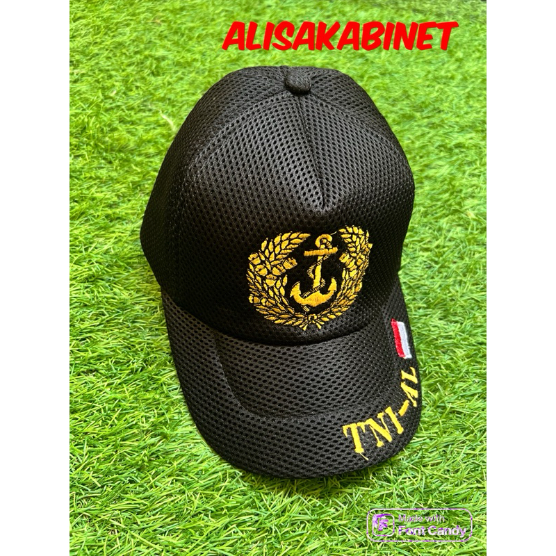 Jual Topi TNI AL Hitam Jaring | Shopee Indonesia