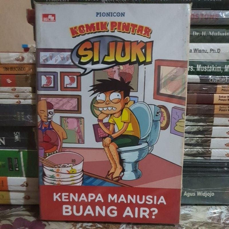Jual BUKU ORIGINAL KOMIK PINTAR SI JUKI - KENAPA MANUSIA BUANG SIR ...