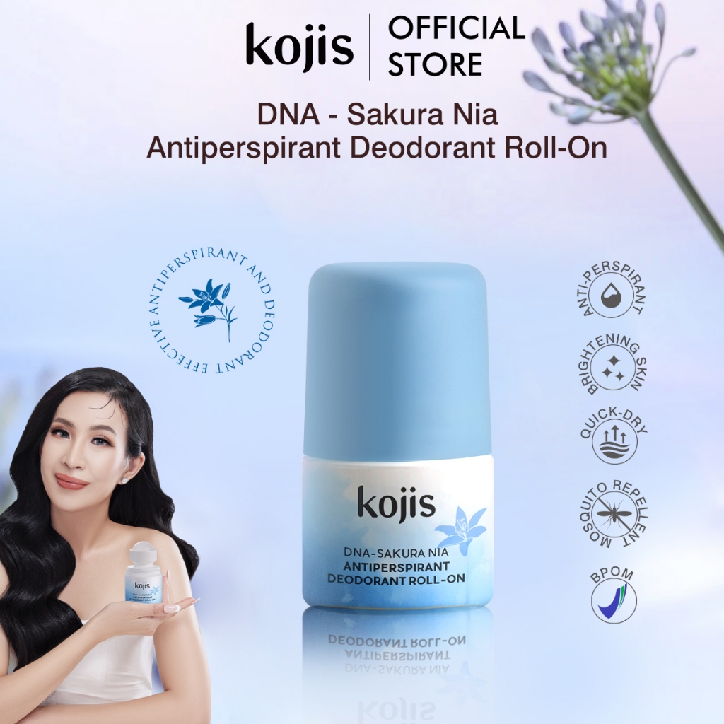 Jual KOJIS DNA - Sakura Nia Antiperspirant Deodorant Roll-On Wild ...