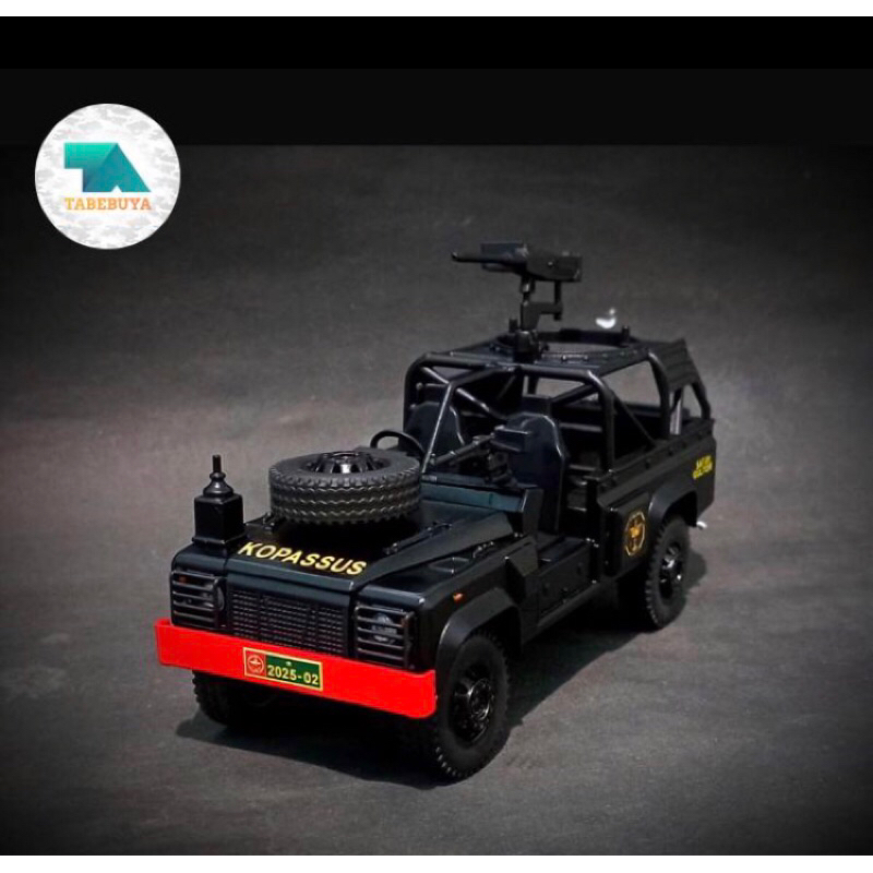 Jual Diecast Mobil Rantis KOPASSUS SAT-81 GULTOR TNI-AD Skala 1/32 ...