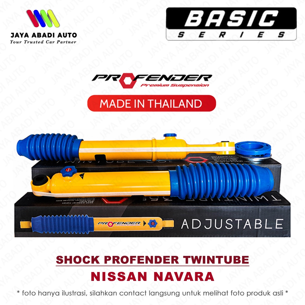 Jual Shock Breaker PROFENDER Snapspring Twintube - NISSAN NAVARA D40 (STD - LIFT 2") | Shopee ...